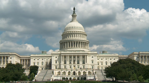 US Capitol Building West Front, Washington DC [140223149]の動画素材 - アフロ