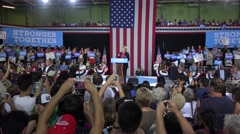 Hillary Clinton Talks About 2016 Election At Tampa USF Rally ...